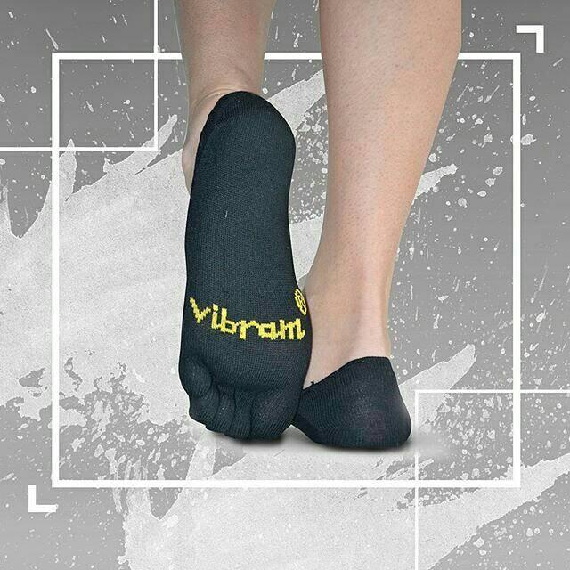 Jual Socks | Vibram Fivefingers Socks - Ghost Black (100% Ori) | Shopee ...