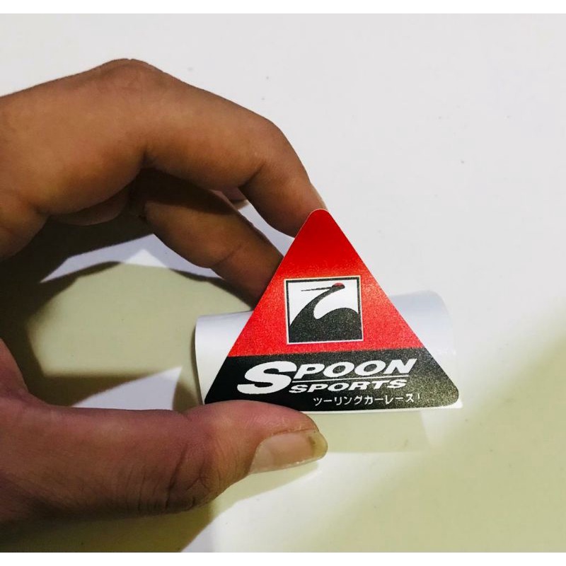 Jual Sticker Jdm Spoon Sport Red | Shopee Indonesia