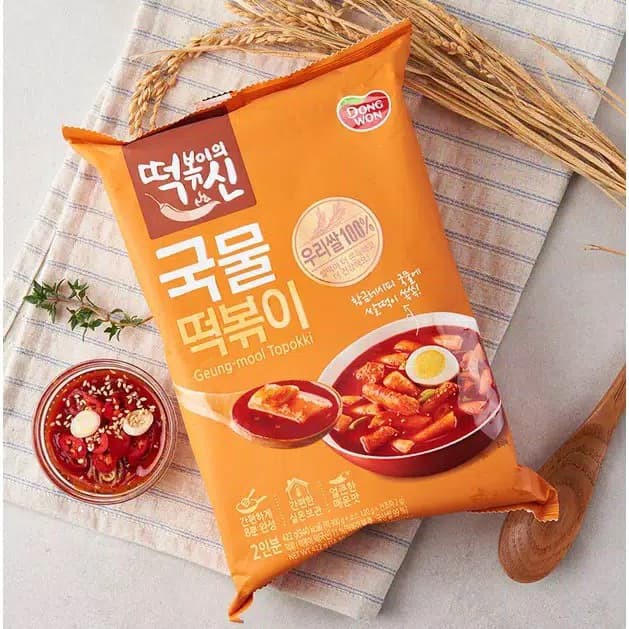 Jual Dong Won Geung Mool Tteokbokki - Spicy Tobokki Soup Korean Food ...