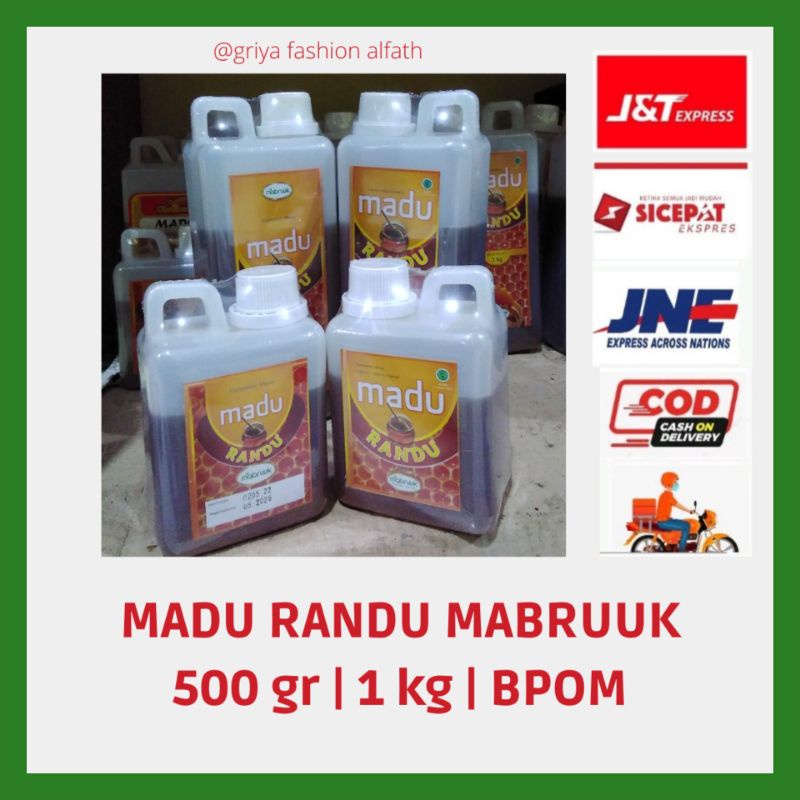 Jual MADU RANDU MABRUUK | 500GR-1KG BPOM | Shopee Indonesia