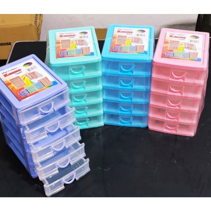 Jual laci mini container kenzo susun 3,4,5 | Shopee Indonesia