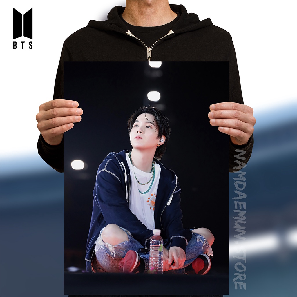 Jual Poster BTS SUGA - PTD ON STAGE SEOUL Photo Sketch Size A3+ Ultra ...