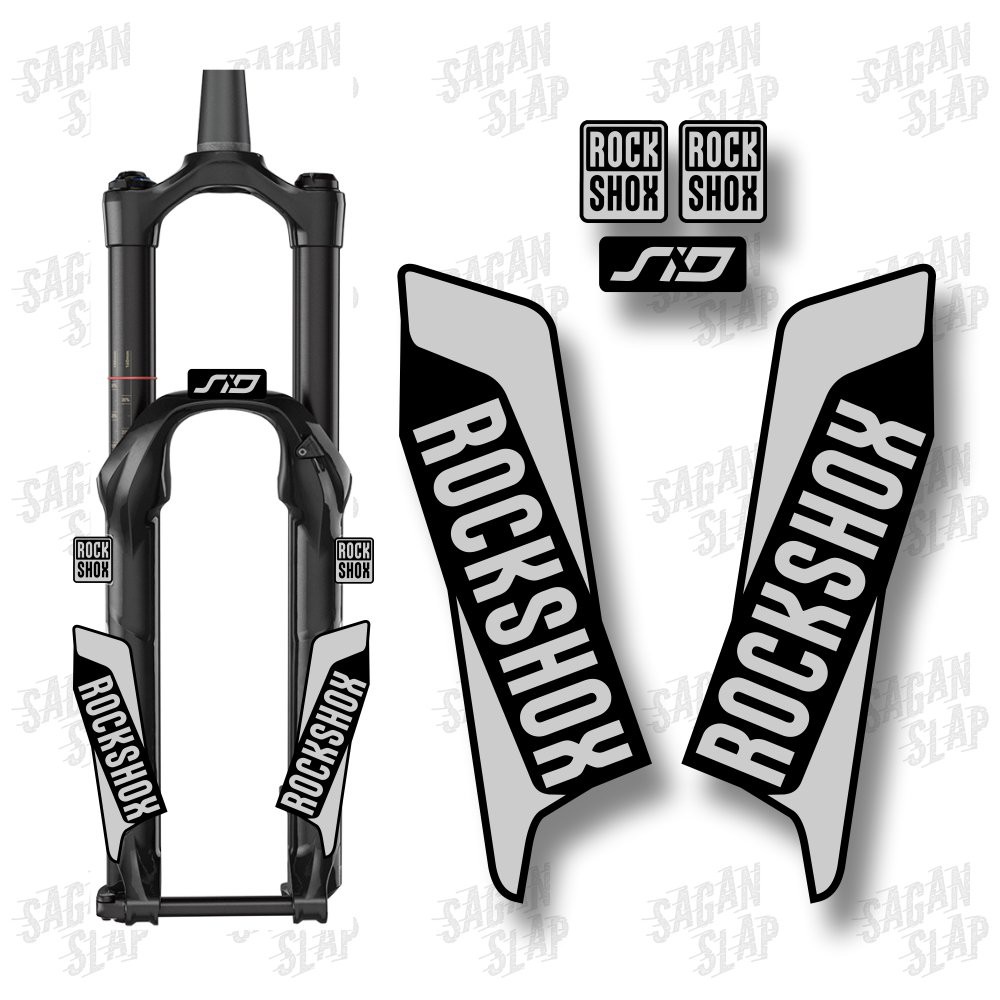 Jual Stiker fork ROCKSHOX SID 2016 ELX36 Sticker decal fork sepeda mtb ...