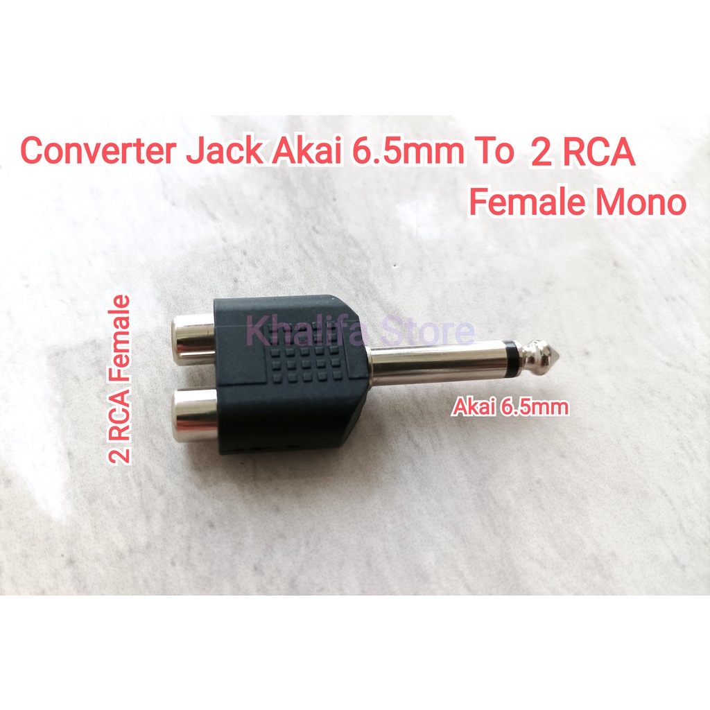 Jual Konverter Converter Socket Jek Jack Colokan Sambungan Splitter ...