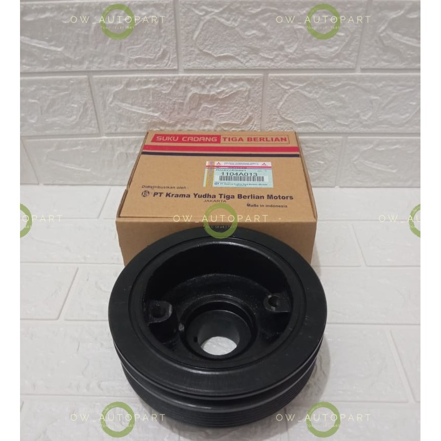 Jual Pully kruk as atau pulley crankshaft triton 2.5 2500cc pajero ...