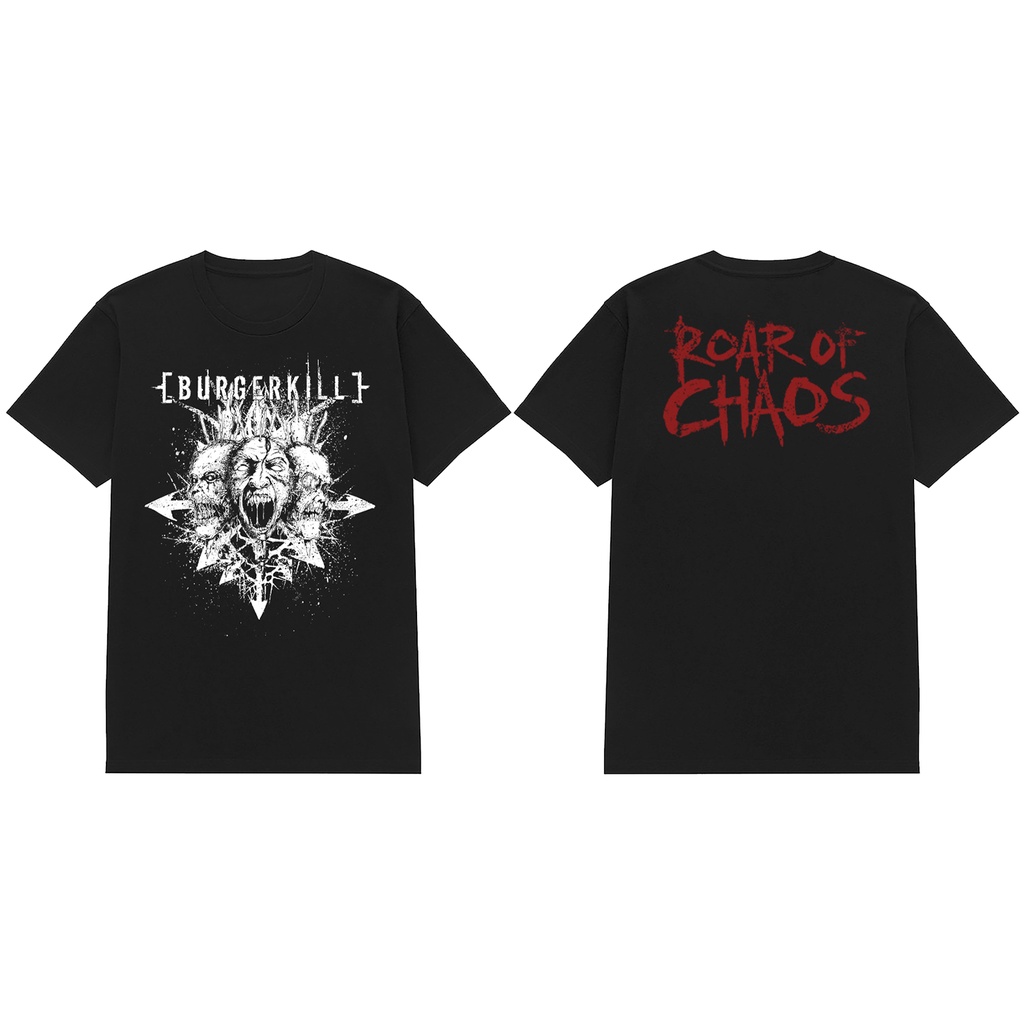 Jual Rockerstar T-shirt Band Burgerkill Roar Of Chaos | Shopee Indonesia