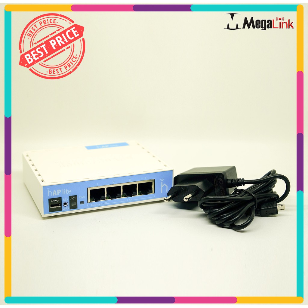 Jual Mikrotik RouterBoard RB-941-2nD hAP-Lite Promo | Shopee Indonesia