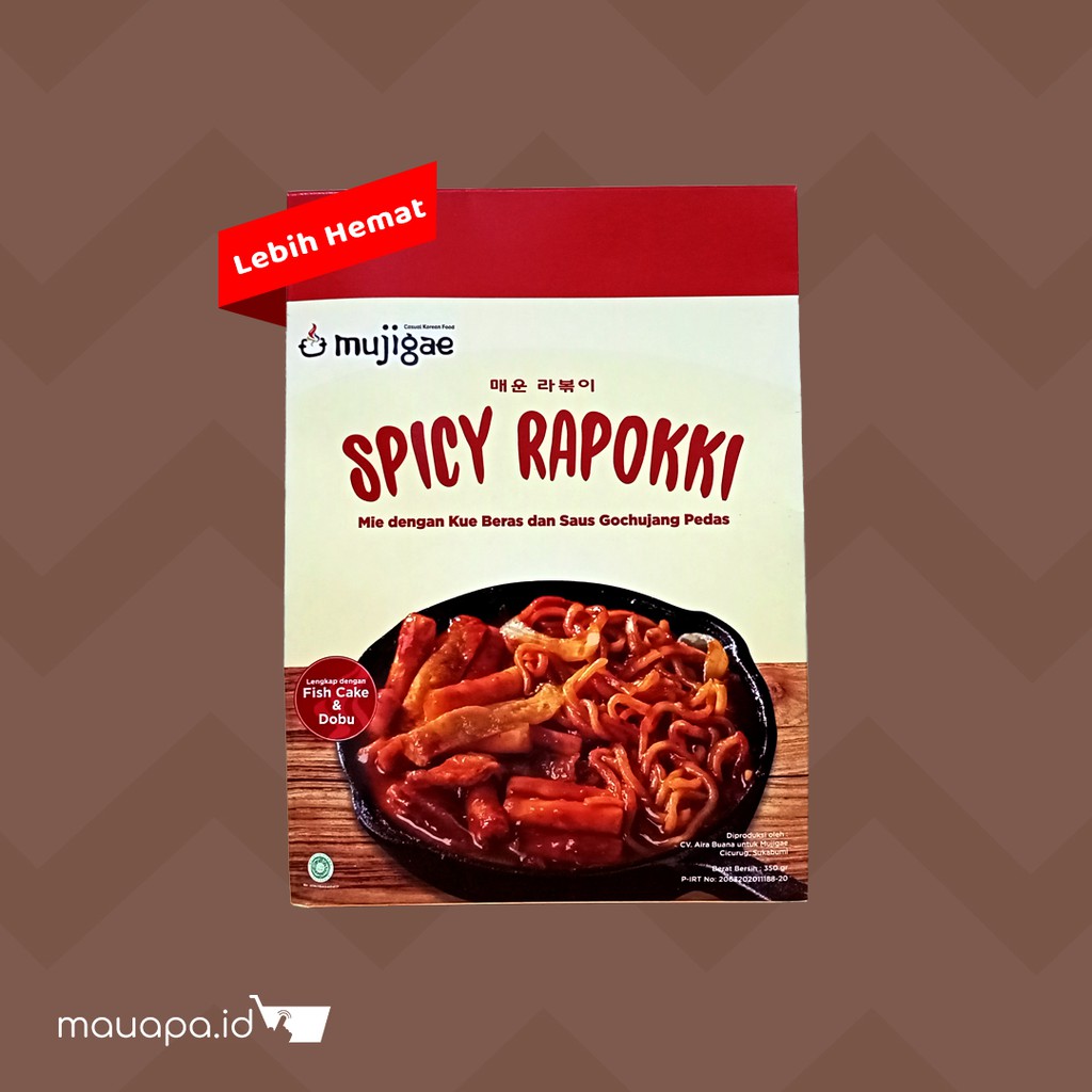 Jual Mujigae Spicy Rapokki (Ramen Topokki) | Shopee Indonesia