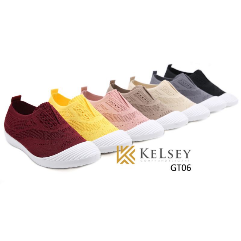 Jual Kelsey Sepatu Slip On Wanita GT06 | Shopee Indonesia