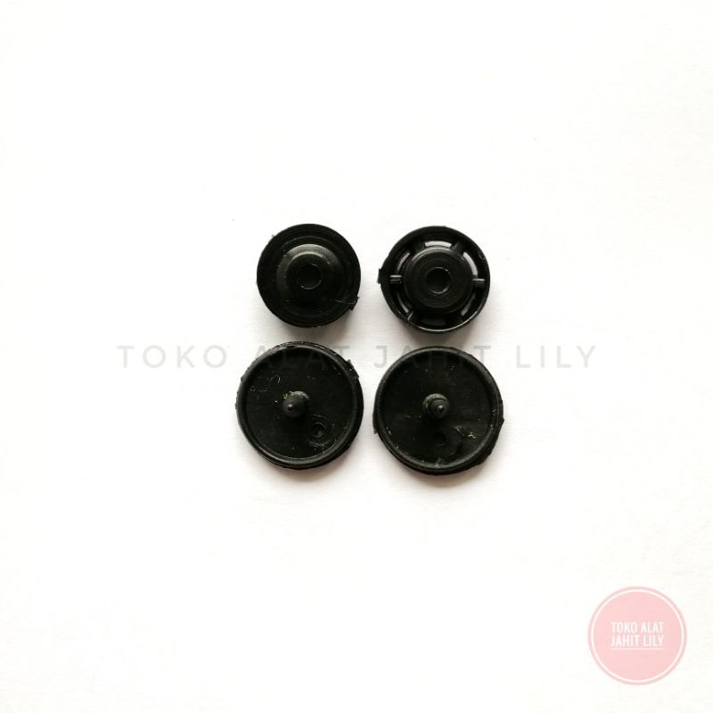 Jual Kancing Snap / Jepret Plastik Hitam - Lusin | Shopee Indonesia