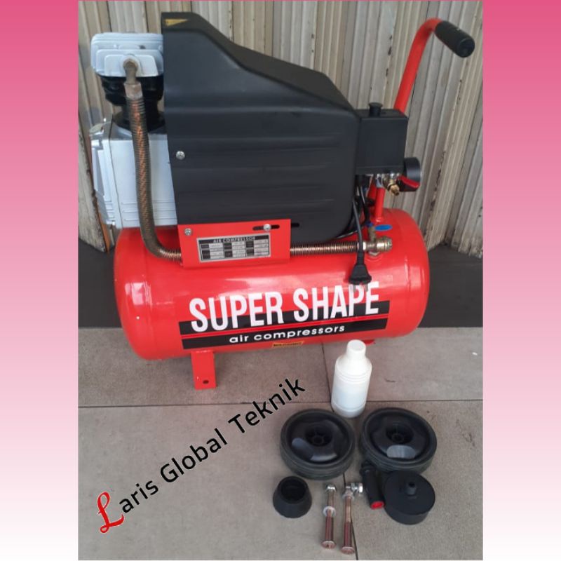 Jual Kompresor Air Compressor Super Shape motor tembaga 3/4Hp by Shark ...