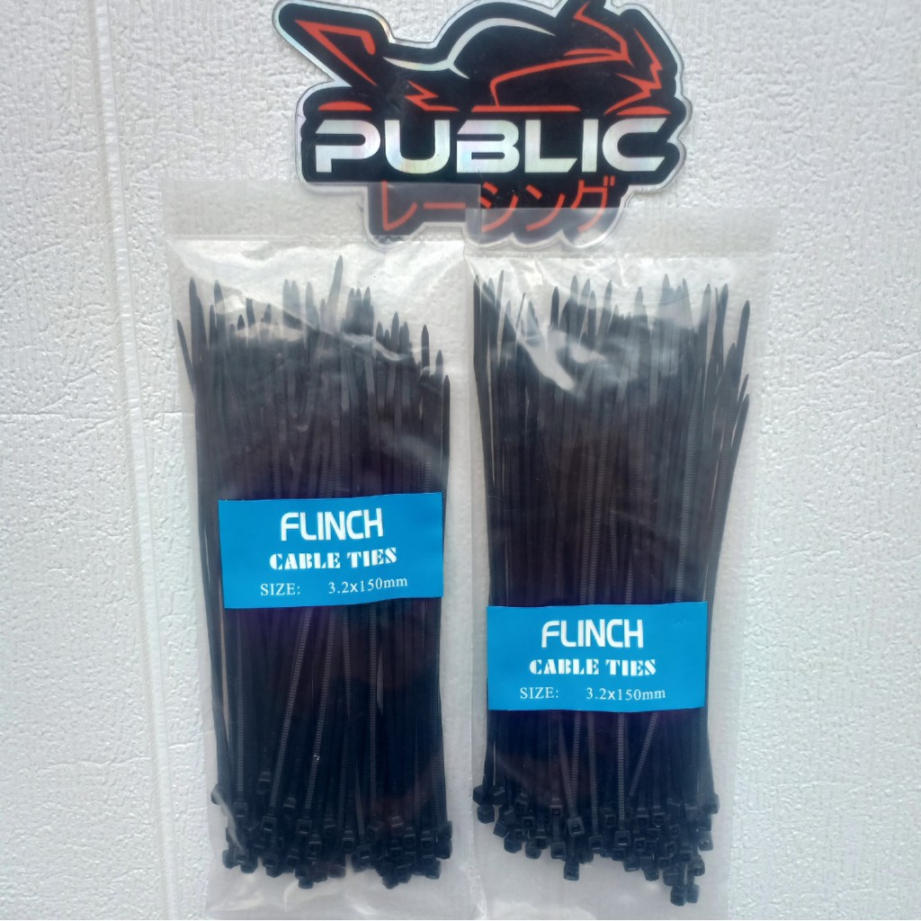 Jual KABEL TIES 15CM / 150MM / KABEL TIES / KABEL SERUT/TALI TIES ...