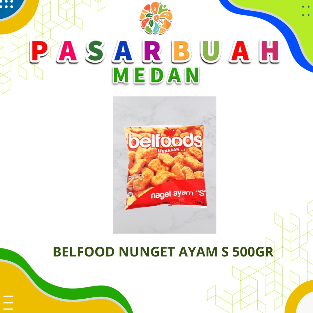 Jual Distributor Belfoods Nugget Ayam S 500 Gram - Pasar Buah Medan ...