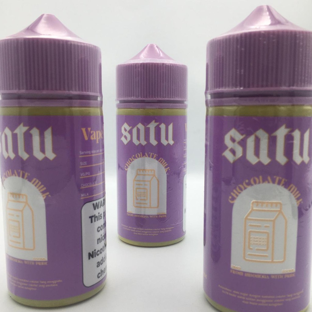 Jual Liquid Satu Chocolate Milk 100ml By Indobrew - Satu Chocolate milk ...
