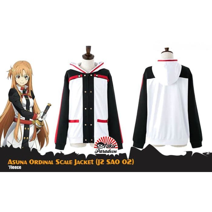 Jual Jaket Anime Asuna Ordinal Scale Jacket - JZ SAO 02 | Shopee Indonesia