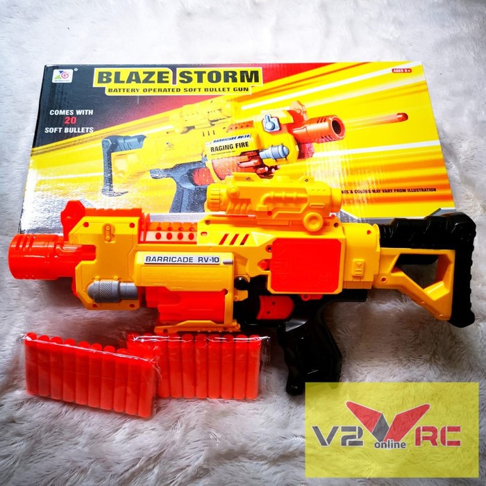 Jual Mainan Gun Zecong Blaze Strom 7006 Gun Soft Bullet Foam (replika ...
