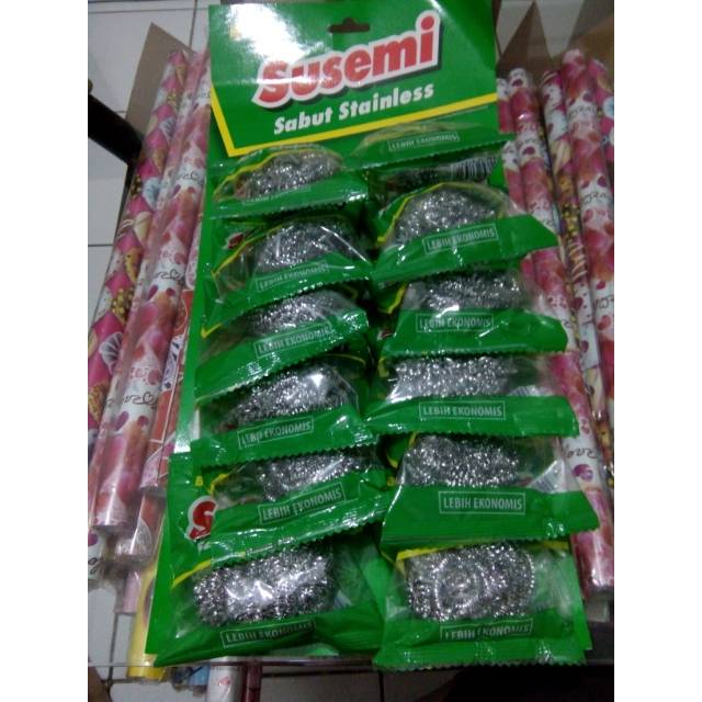 Jual Susemi Sabut Stainless per Lembar | Shopee Indonesia