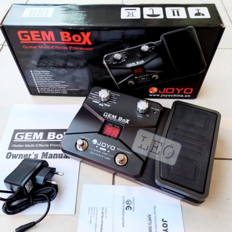 Jual JOYO GEMBOX GEM BOX GUITAR MULTI EFFECT PROCESSOR JOYO GEMBOX ...