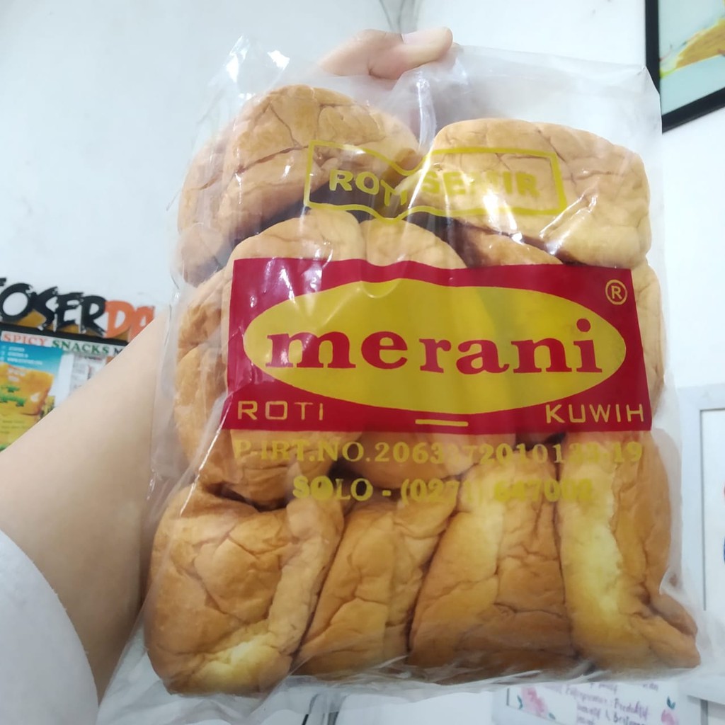 Jual ROTI BASAH MERANI ISI 10PCS ASLI SOLO MANIS ENAK MANTAP | Shopee ...