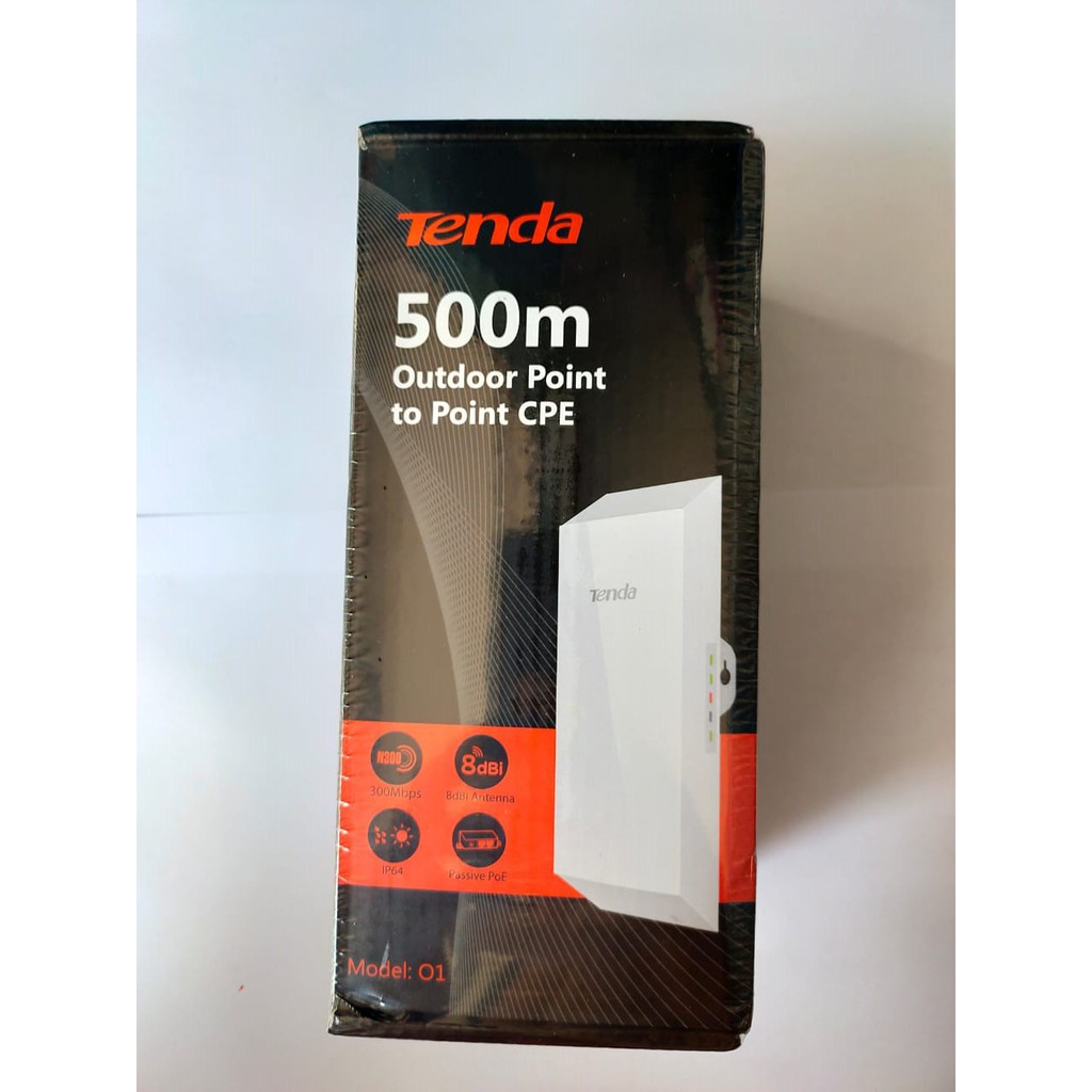 Jual TENDA O1 500m Outdoor Point To Point CPE - TENDA 01 Wireless ...