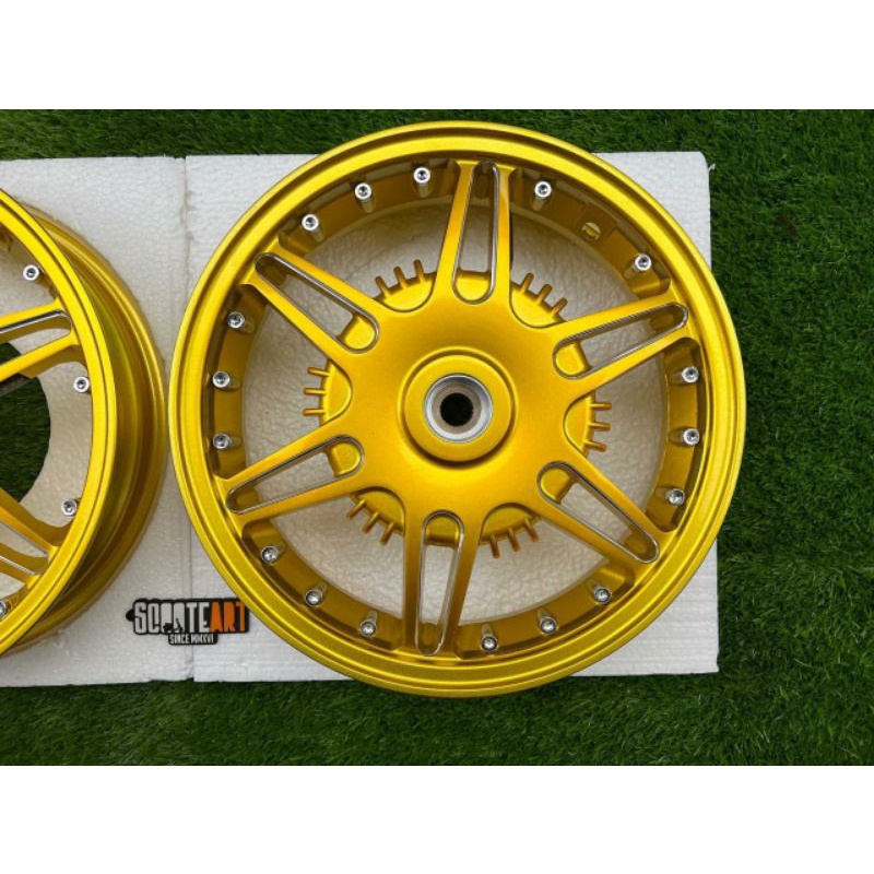 Jual Velg Riezto W126 Rims Silver/Black/Red/Gold Edition R12 Inch ...