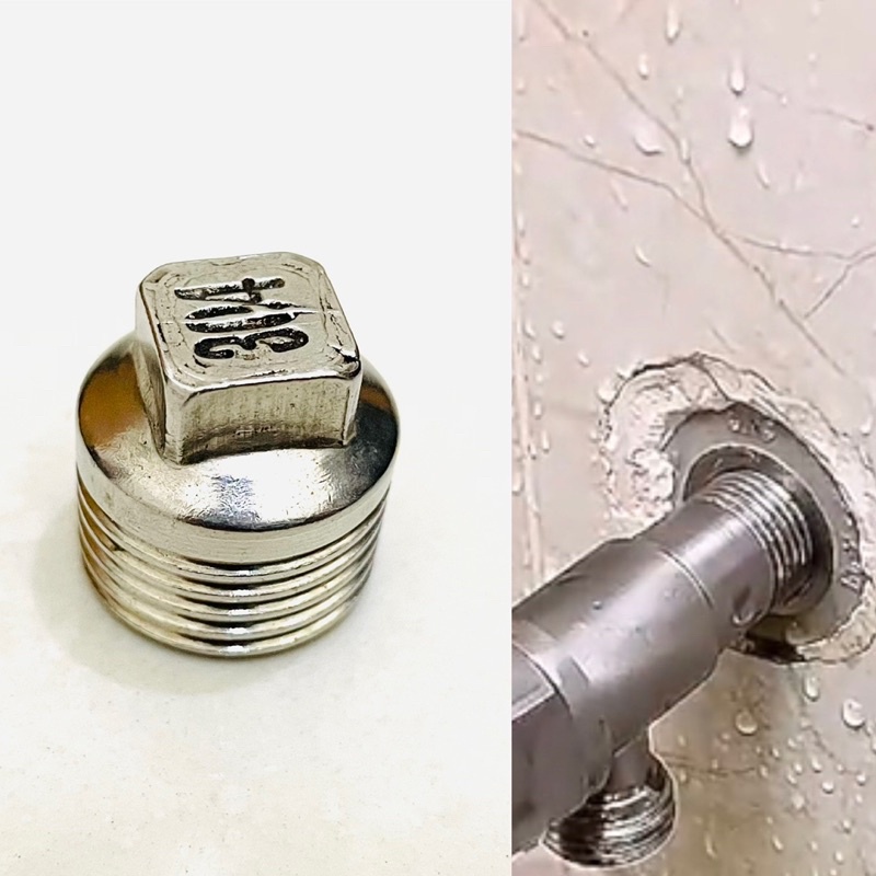 Jual Plug Dop Kran Air Drat Luar 1/2 Inch - Tutup Keran Air Pipa Cap ...