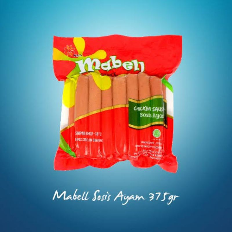 Jual Mabell Sosis Ayam 375 Gr - Isi 15 Pcs | Shopee Indonesia