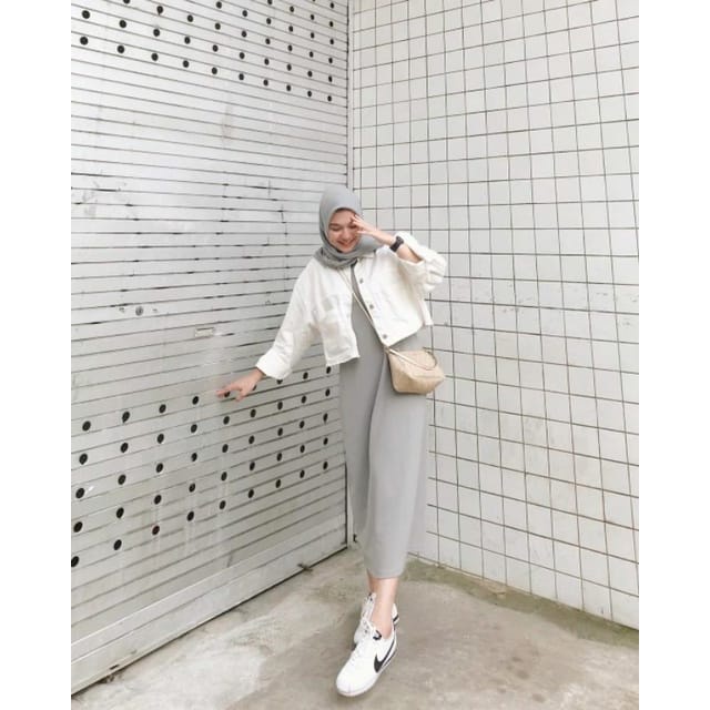 Jual GM04 - LAURA DRESS INER GAMIS REMAJA\SPAN\CASUAL dress span remaja ...