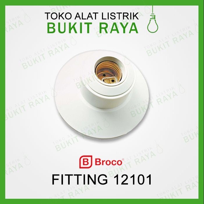 Jual 12101 Broco Gracio Fitting Plafond Besar Lux Ceiling Screw Lamp ...