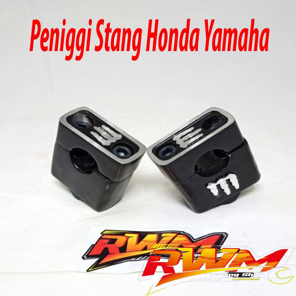 Jual Braket raiser Klem stang peninggi stang cnc Pnp Cb Gl Mp Tiger ...