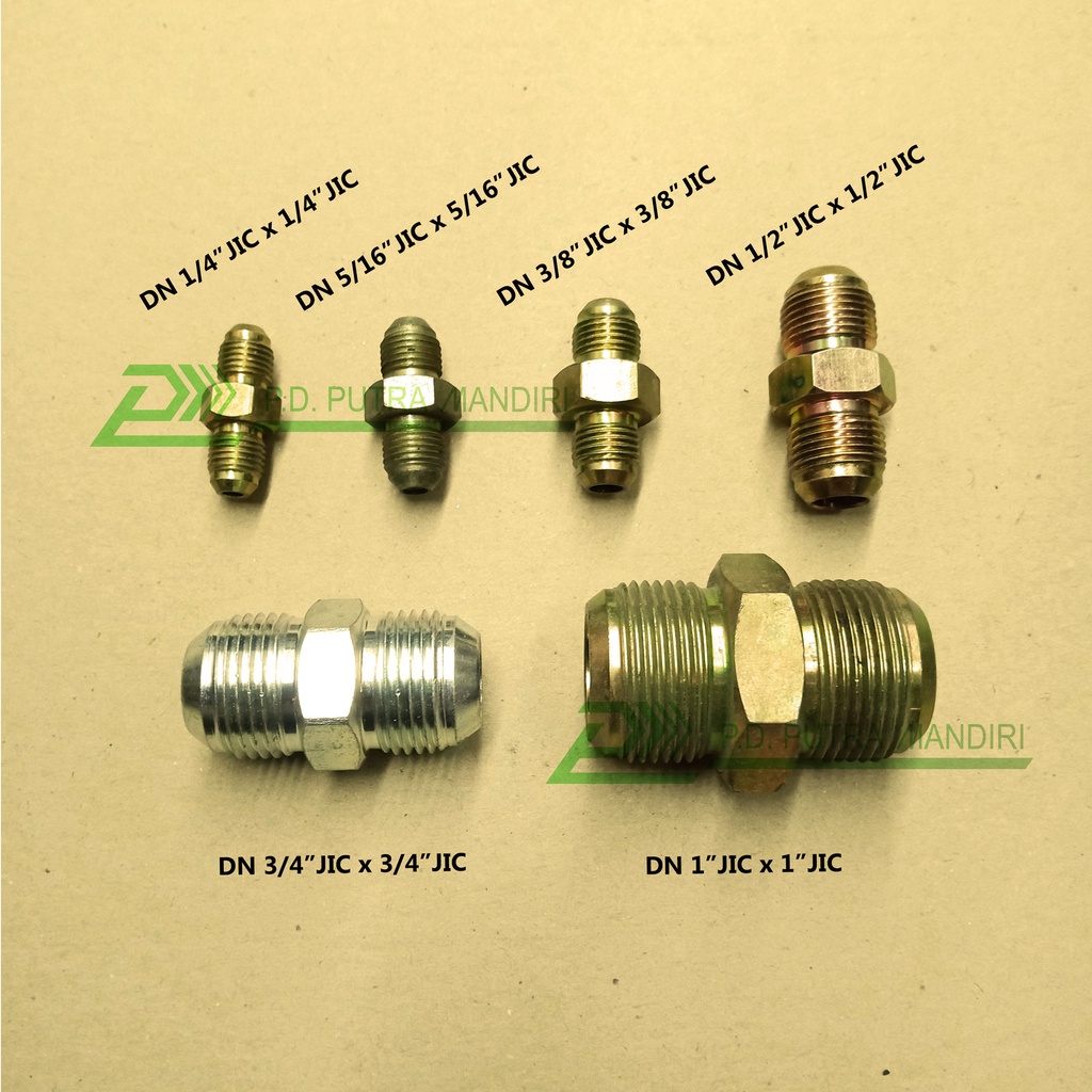 Jual Dobel Nepel 1/4 JIC x 1/4 JIC - BESI / Double Nipple | Shopee Indonesia