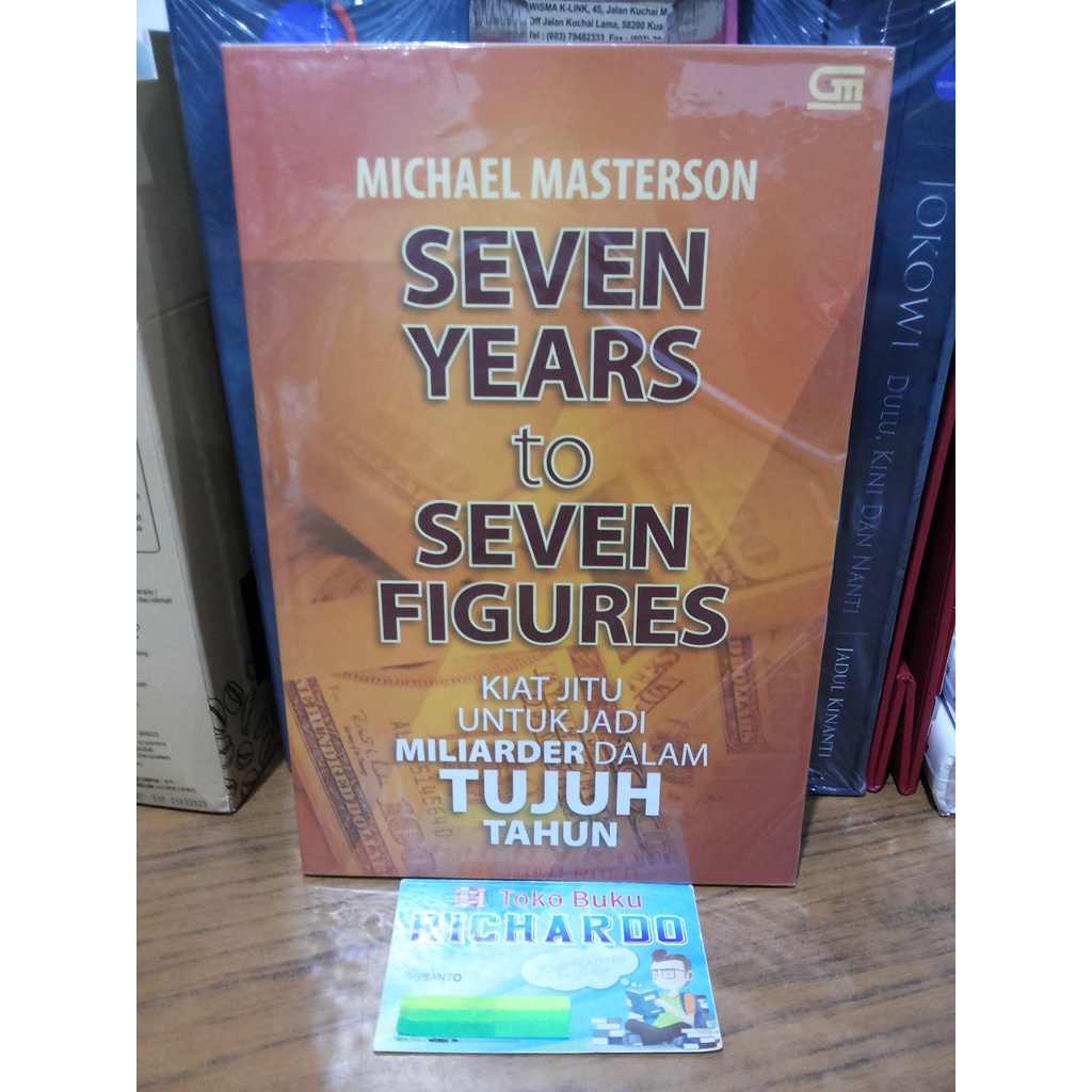 Jual Buku Seven Years to Seven Figures --- Michael Masterson | Shopee ...