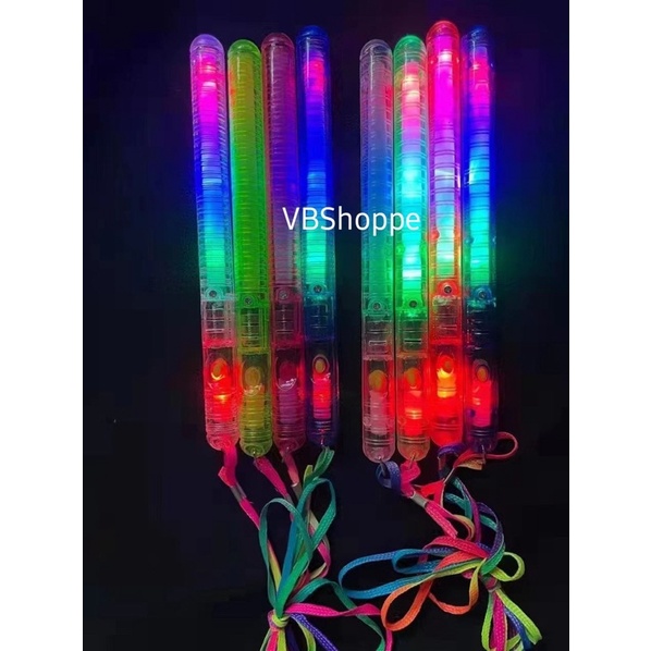 Jual stick lampu nyala LED warna warni konser light stik tongkat ...