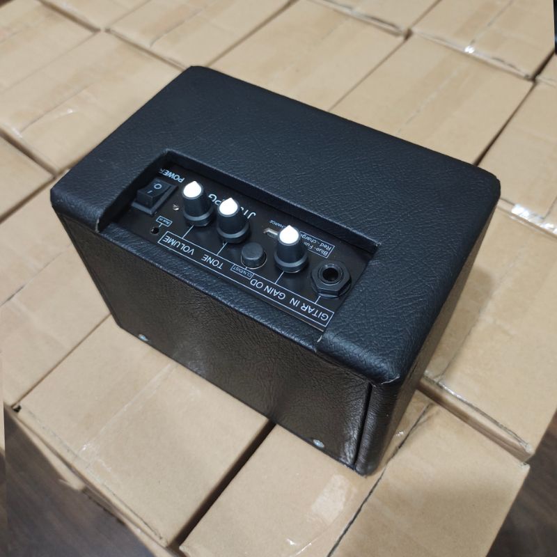 Jual Ampli mini sound Gitar 4 Inch ( ribuan efek melalui aplikasi ...