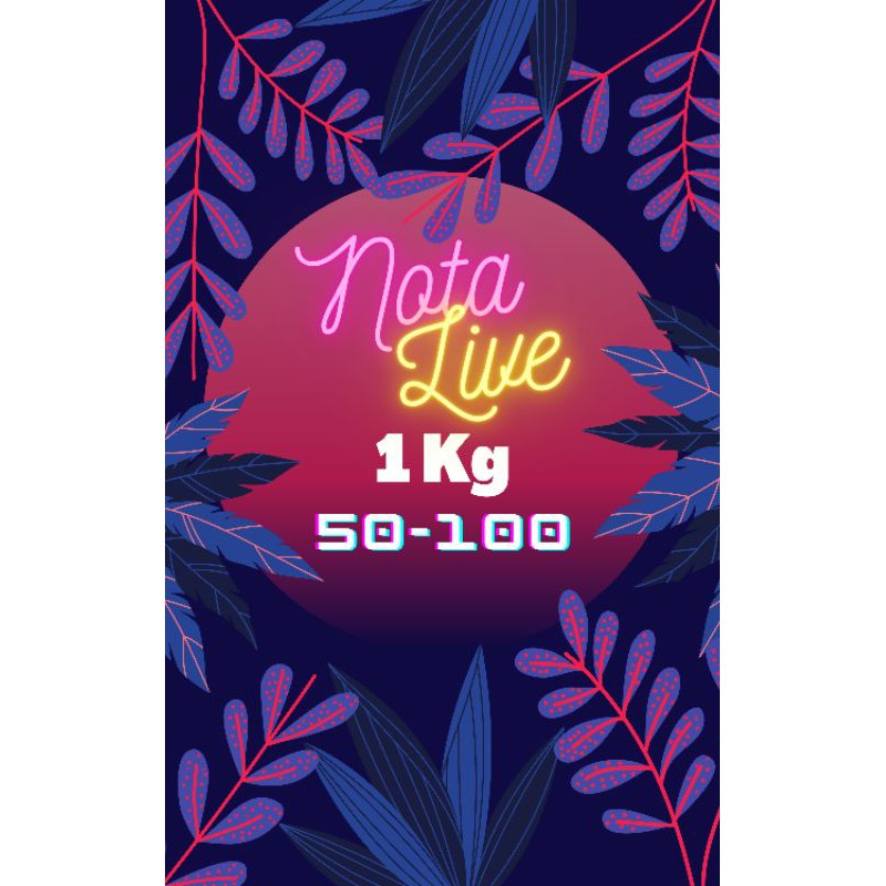 Jual Nota live 1 kg | Shopee Indonesia