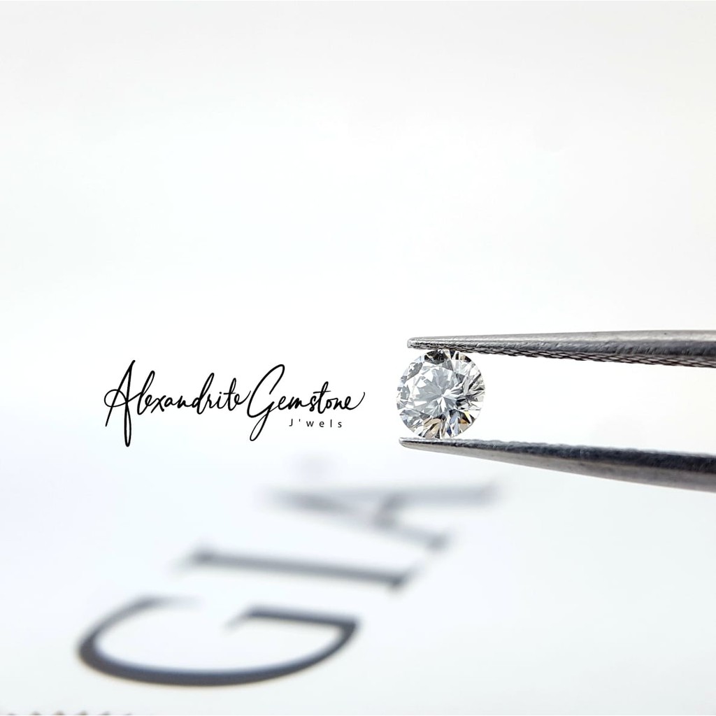 Jual Berlian asli GIA certificate 0.30 ct F vvs1 3ex D0720002- AG Jewellery | Shopee Indonesia