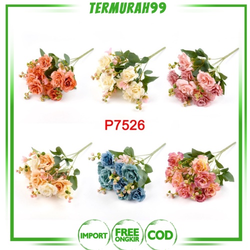 Jual TM99 P7526 BUNGA BOUQUET BUNGA HIASAN UNTUK DEKORASI PERNIKAHAN ...
