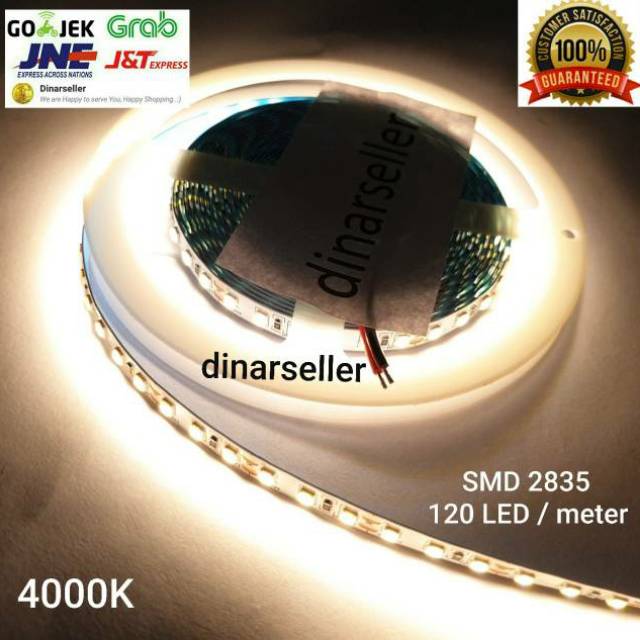 Jual LED STRIP 2835 IP33 INDOOR 5 METER 120 LED / METER (SKU : 8472 ...