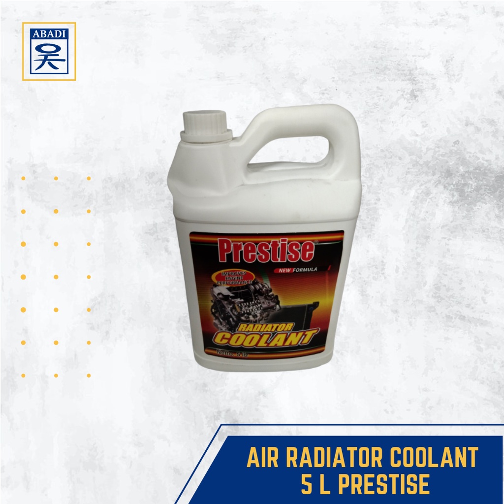 Jual AIR RADIATOR COOLANT 5 L PRESTISE | Shopee Indonesia
