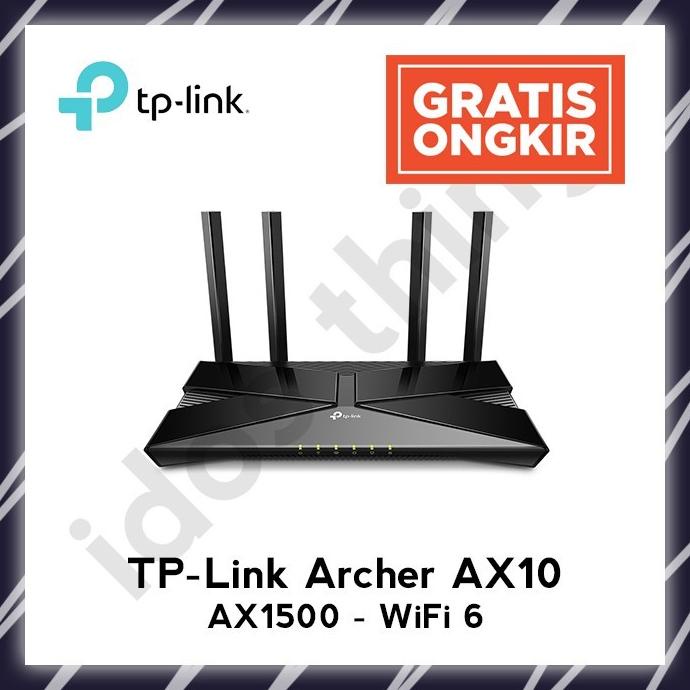 Jual Tp-Link Archer Ax10 - Ax1500 Wifi 6 Router Pukanahur | Shopee ...
