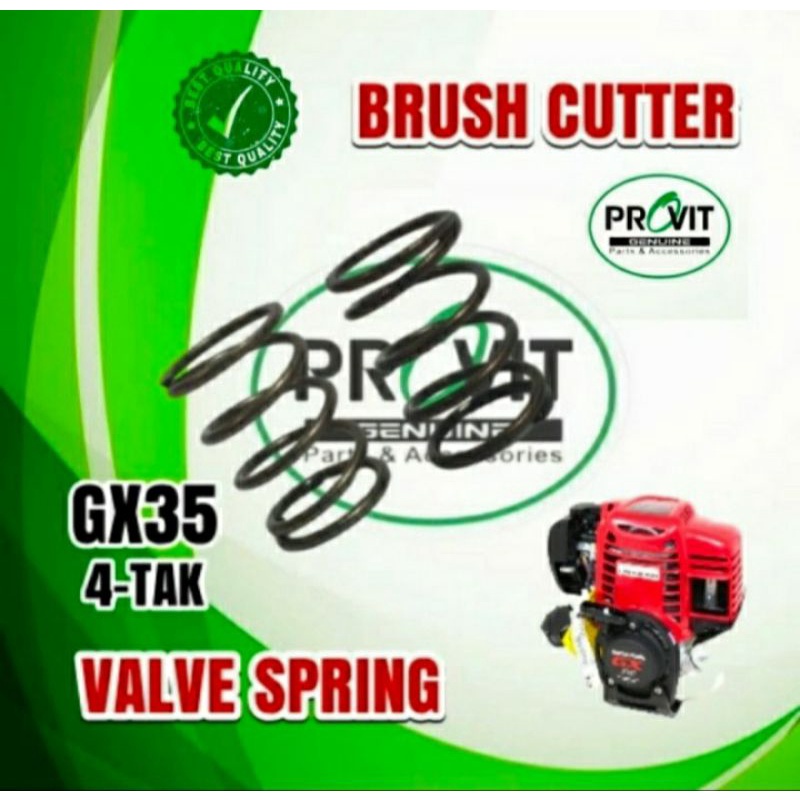 Jual Spring Valve/Per klep set (2 pcs) mesin potong rumput GX35-4Tak ...