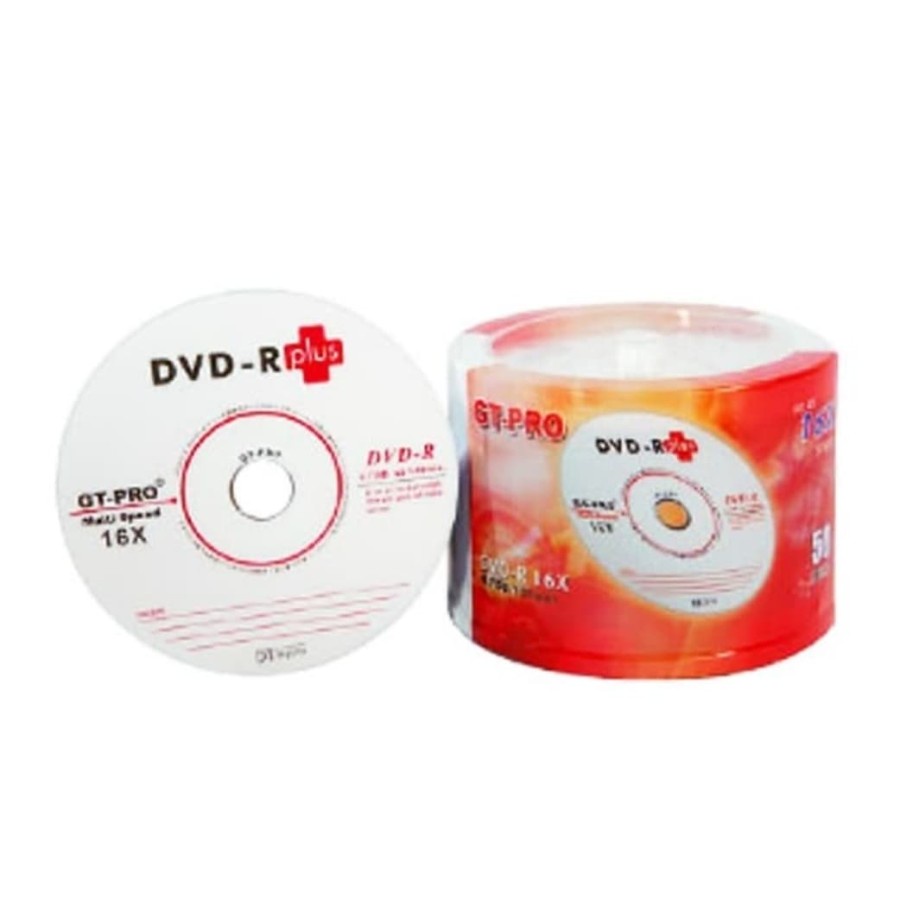 Jual DVD-R GT-PRO / DVD-R PLUS 16X 4,7GB ( isi 50 ) | Shopee Indonesia