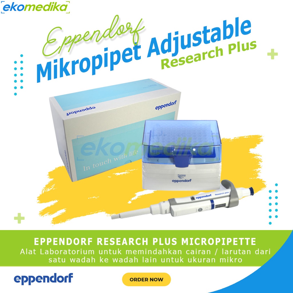Jual Mikropipet Eppendorf Research Plus Micropipette Mikropipet ...