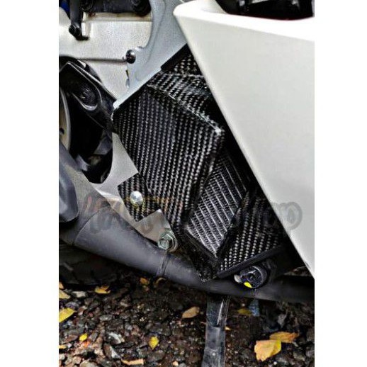 Jual cover radiator honda all new pcx 160 karbon kevlar / cover ...