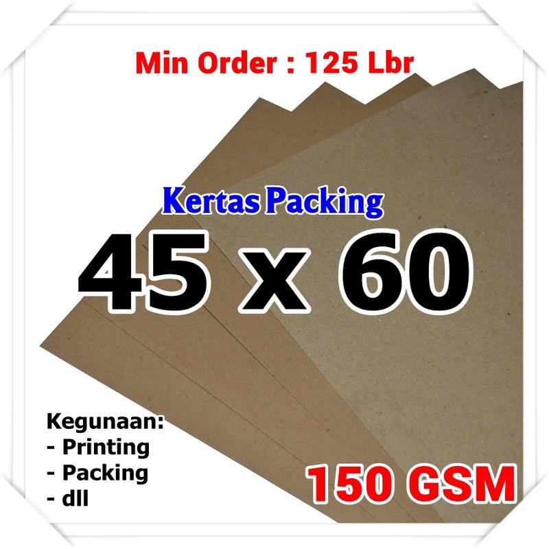 Jual PAKET - Kertas Packing Tebal | Kraft | Bungkus | Coklat | Sack ...