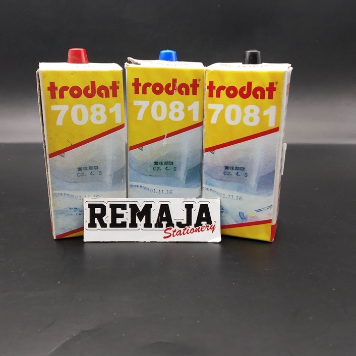 Jual Tinta Stampel Plastik Trodat 7081 | Shopee Indonesia