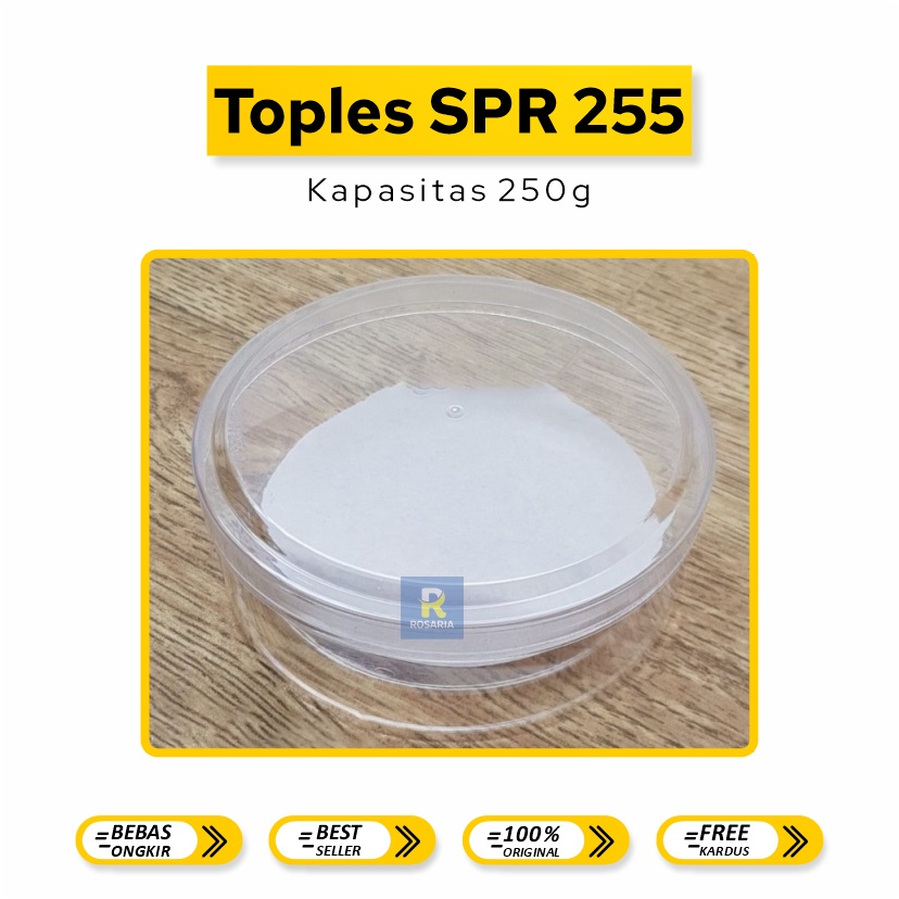 Jual Toples Kue Kering Panen Raya 255 Bulat Toples Lebaran Mika Lusinan ...