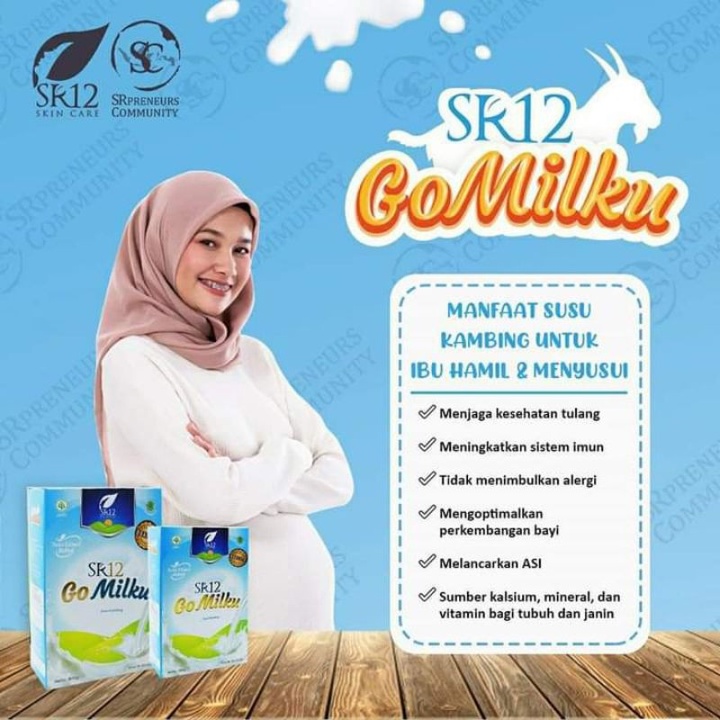 Jual GO MILKKU SR12/ GO MILK / SUSU KAMBING ETAWA - Susu Go Milku Sr12 ...