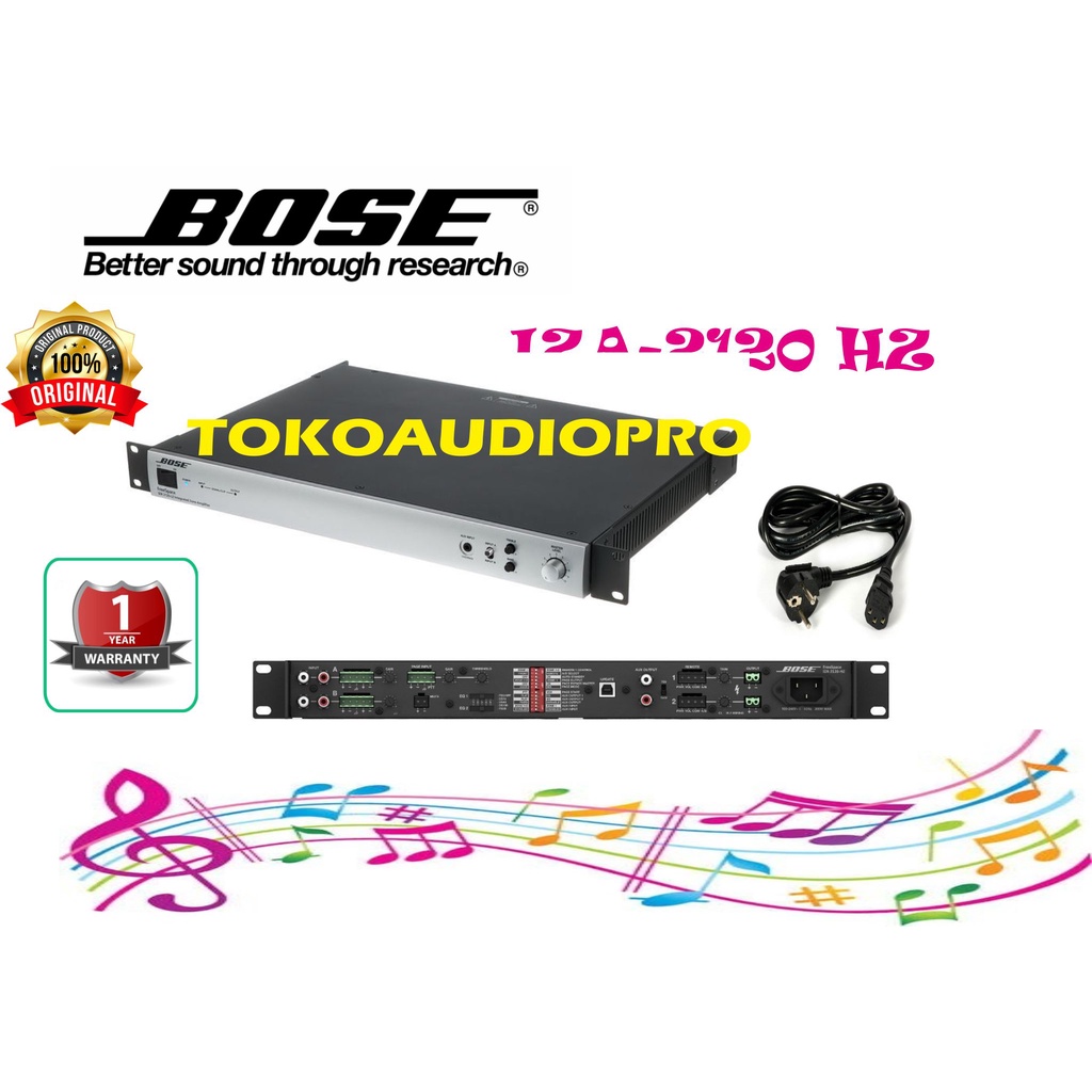 Jual Bose FreeSpace IZA 2120-HZ Zone Amplifier 2 Channel 240 Watt Bose ...