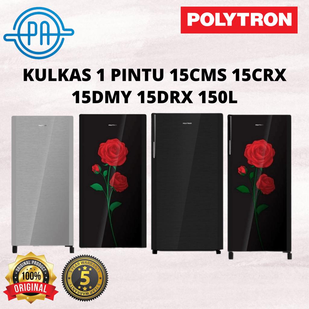 Jual LEMARI ES 1 PINTU POLYTRON PRA 15CMS 15CRX 15DMY 15DRX PRA GLASS ...